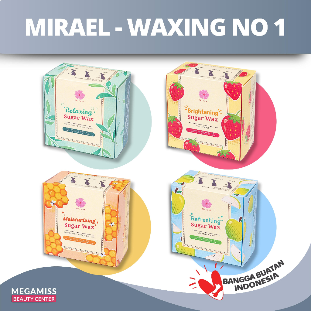 Jual Mirael | Sugar Wax Kit Waxing Ketiak 210 ml | Shopee Indonesia