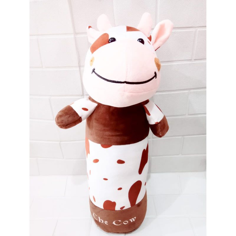 Jual GULING BONEKA KARAKTER SAPI JERAPAH LEOPARD BAHAN LEMBUT ADEM ...