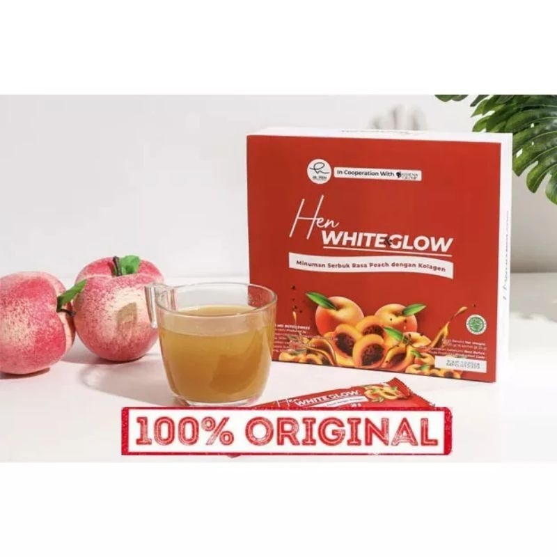 Jual DR HEN COLLAGEN WHITE & GLOW (1 BOX ISI 16 SACHET ) | Shopee Indonesia