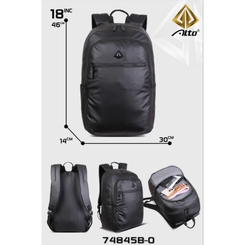 Jual Tas Ransel Backpack Original Alto 74845B 18 Inch | Shopee Indonesia