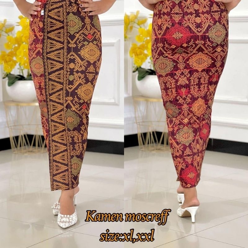 Jual Rok Panjang Bali Stretch Belah Depan - Rok Kamen Bali Jadi - Kamen ...