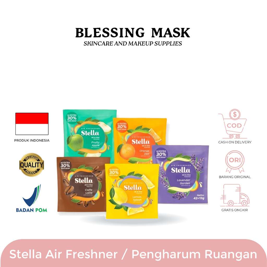 Jual Stella Air Freshener All In One | PARFUME Ruangan | Toilet | Mobil ...