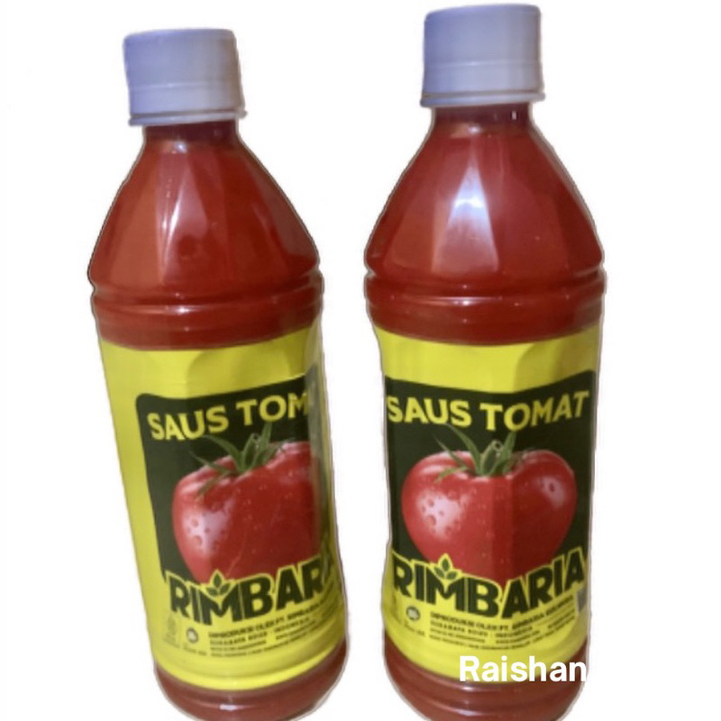 Jual SAOS TOMAT RIMBARIA PADI RR 500ml HALAL | Shopee Indonesia