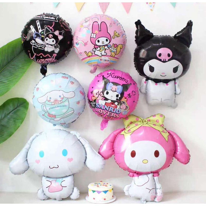 Jual Balon Sanrio Melody / Balon Kuromi / Balon Cinamoroll | Shopee ...