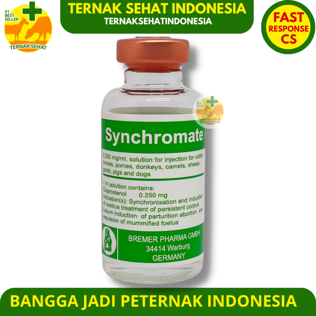 Jual SYNCHROMATE 20ML - Hormon PGF2 untuk Sinkronisasi Estrus ...
