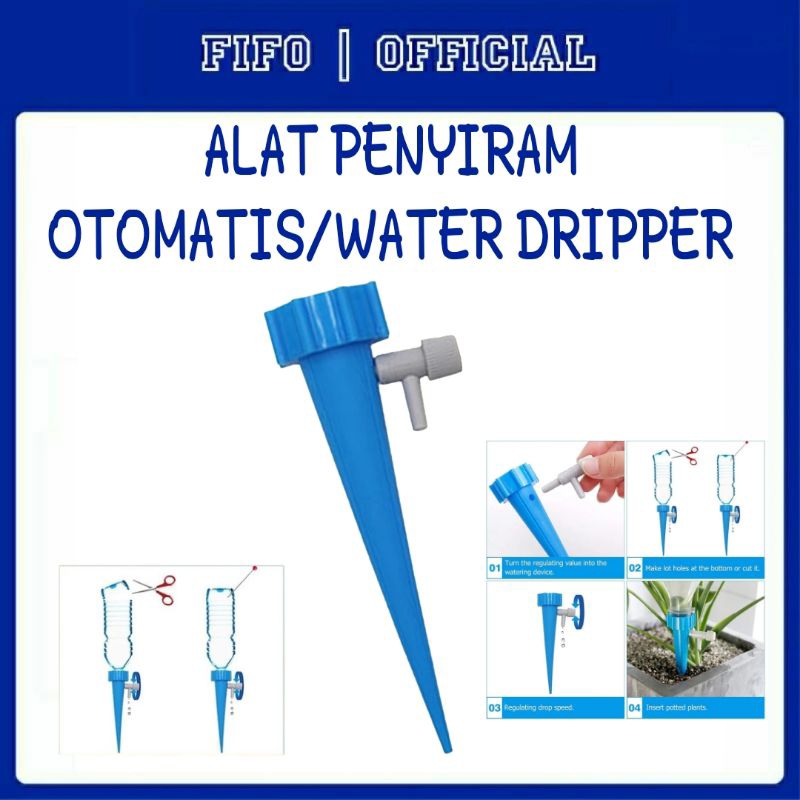 Jual Alat Siram Otomatis/ Water Dripper/ Drip Sistem Air tetes Infus ...