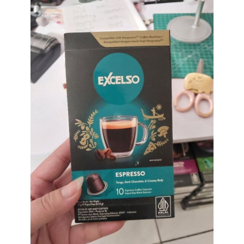 Jual Kopi Excelso Capsule [ KAPSUL ] -untuk mesin nespresso excelso ...