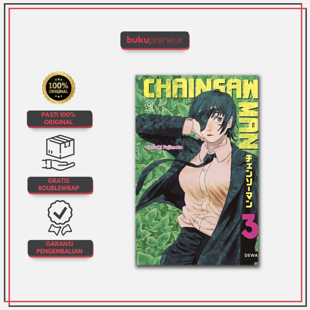 Jual Akasha : Chainsaw Man 03 - Tatsuki Fujimoto | Shopee Indonesia