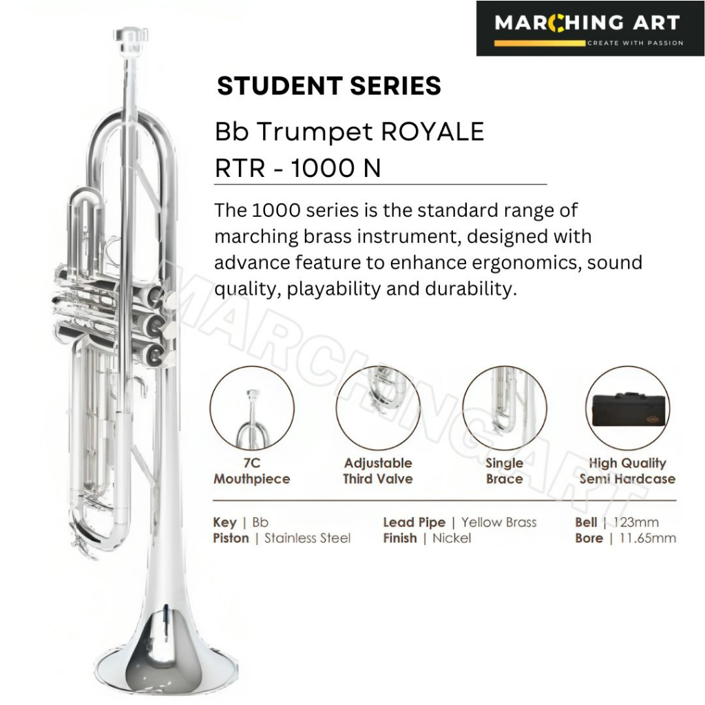 Jual Bb Trumpet ROYALE | RTR - 1000 N | Shopee Indonesia