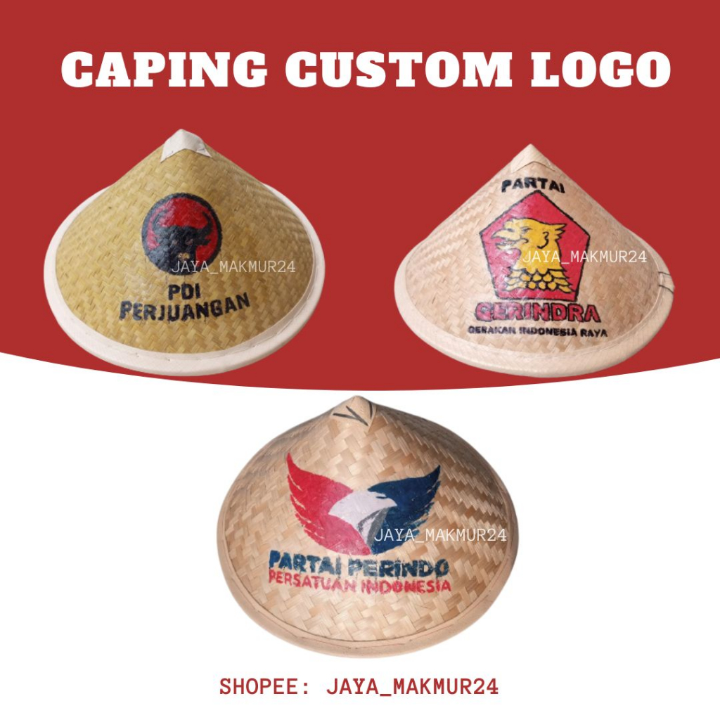 Jual Caping Lukis Custom Logo / Topi Caping Custom Gambar Logo Merek ...