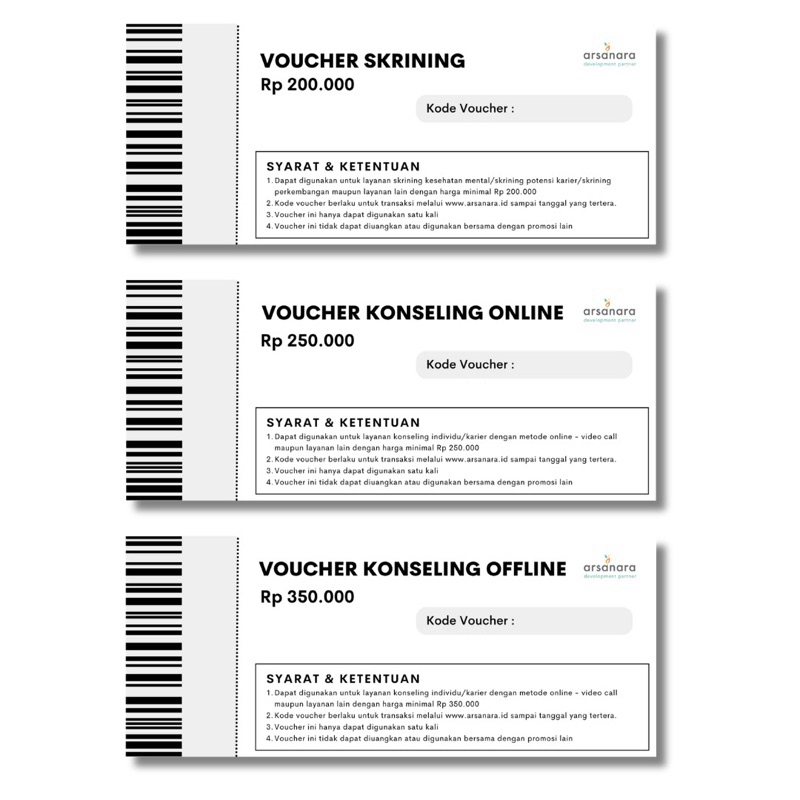 Jual Voucher Digital Konseling & Mental Health Screening/Skrining ...