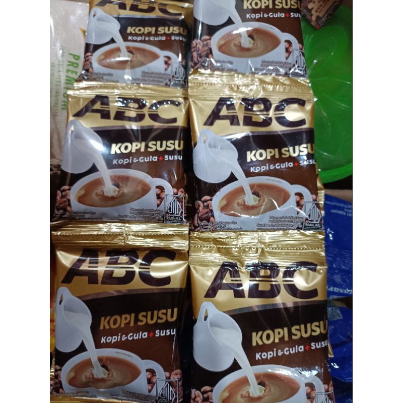 Jual kopi abc susu rencengan | Shopee Indonesia