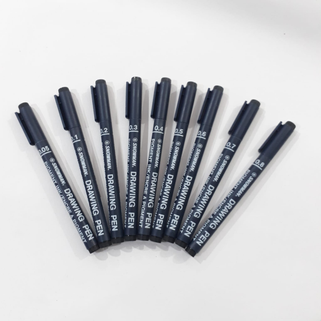 Jual DRAWING PEN, SPIDOL DRAWING PEN HITAM | Shopee Indonesia