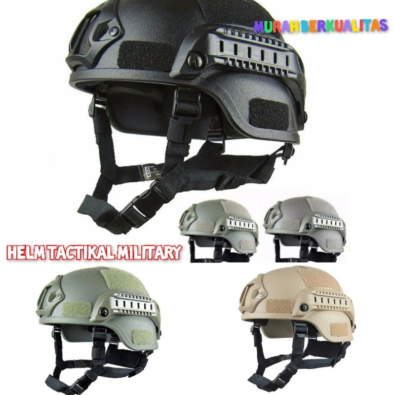 Jual helm tactical military | Shopee Indonesia