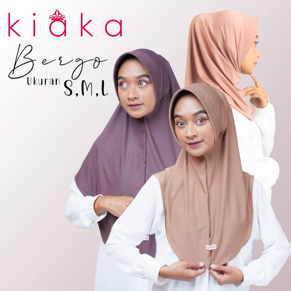 Jual Bergo Daily Size S, M, L, XL Ped Antem | Shopee Indonesia
