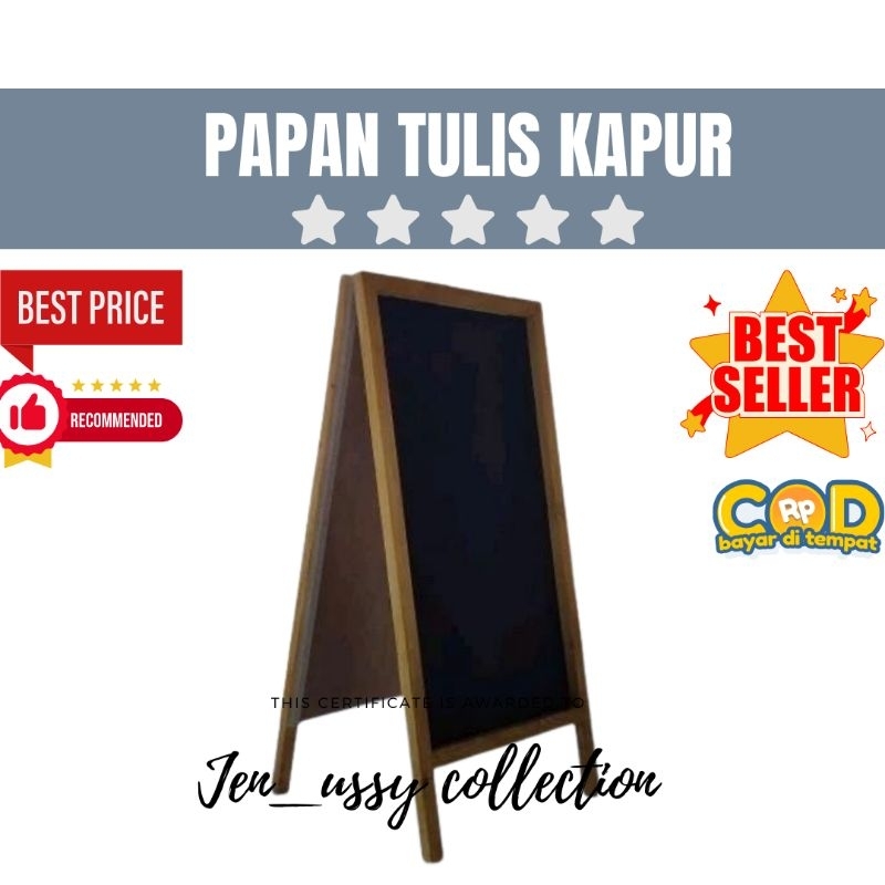 Jual Papan Tulis Kapur | Papan Tulis Dua Arah | Blackboard | Papan ...