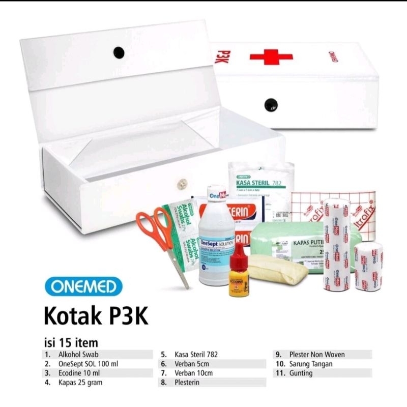 Jual Kotak p3k mobil Onemed | Shopee Indonesia