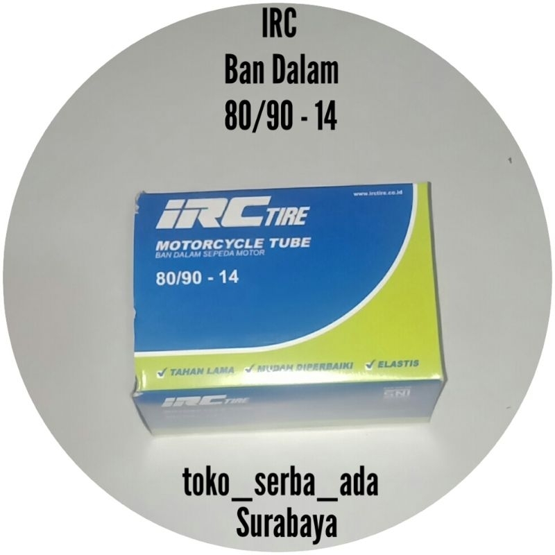 Jual Ban Dalam IRC 80/90-14 ban dalam motor matic | Shopee Indonesia