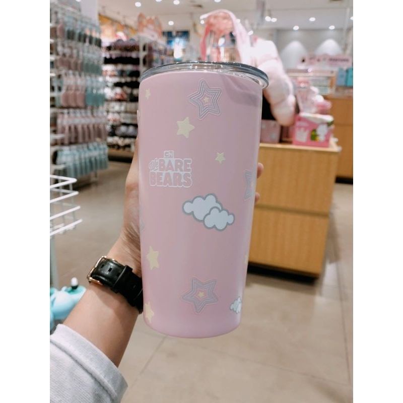 Jual MINISO WE BARE BEARS TUMBLER STEEL 530ML | Shopee Indonesia