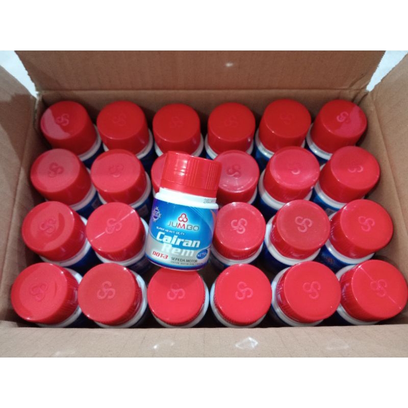 Jual (1 dus/24 pcs) minyak rem oli rem jumbo DOT 3 50 mL | Shopee Indonesia