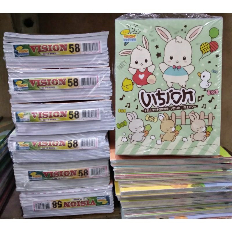 Jual Buku Tulis Vision 58 lembar | Shopee Indonesia