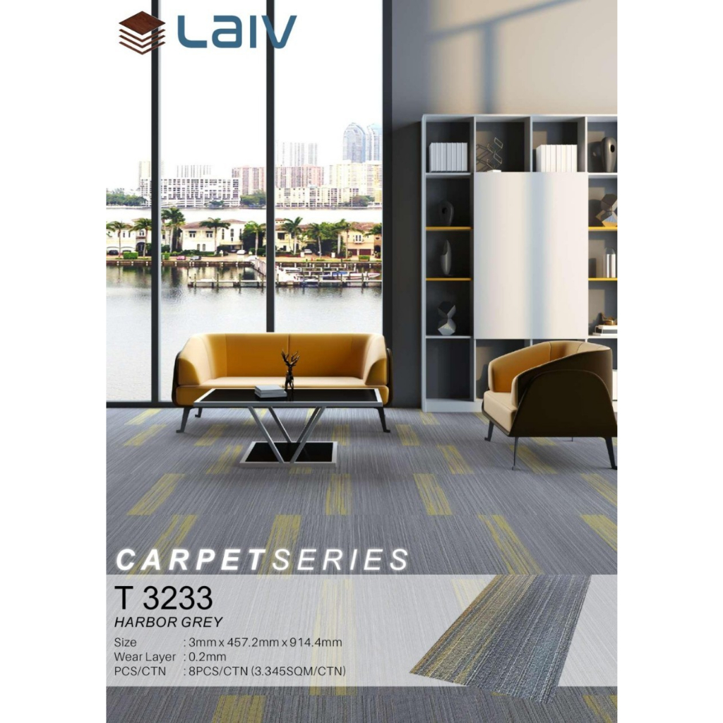 Jual Vinyl Flooring Laiv Motif Karpet / Vinyl Plank / Vinyl Lantai ...