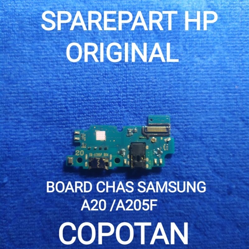 Jual BOARD, CHARGER MESIN BAWAH SAMSUNG A20/A205F ORIGINAL COPOTAN ...