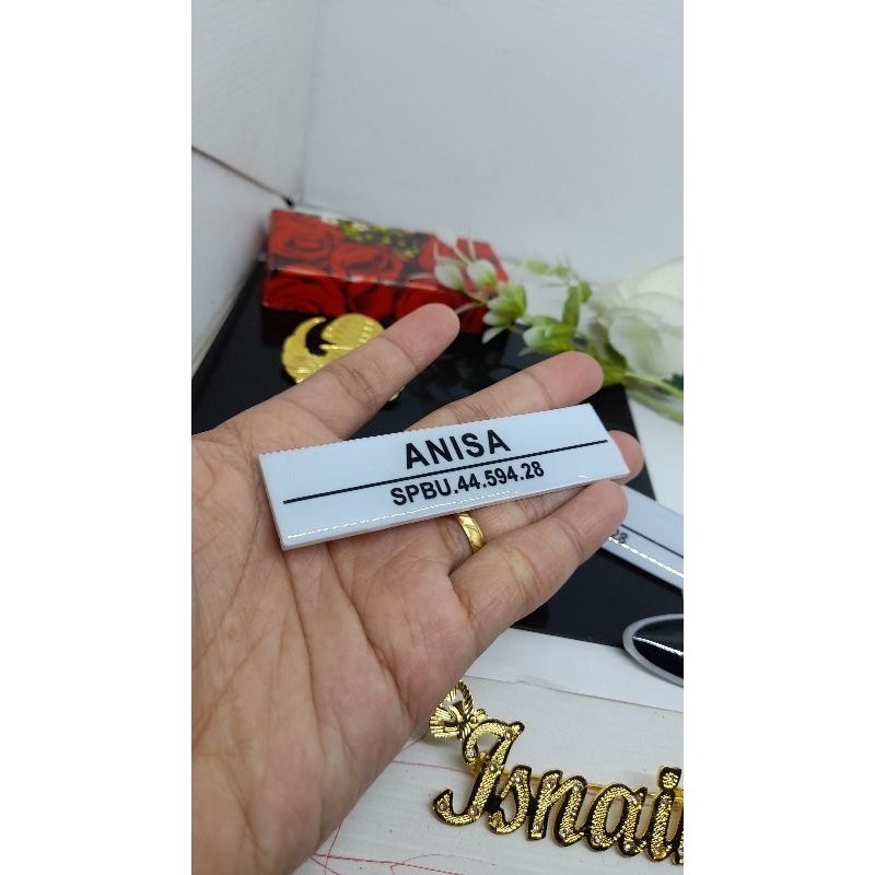 Jual nametag/papannama | Shopee Indonesia