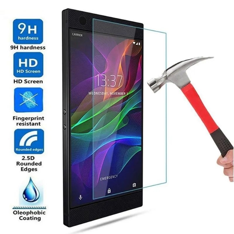 Jual Tempered Glass Screen Protector for Razer Phone 1 / Razer Phone 2 ...