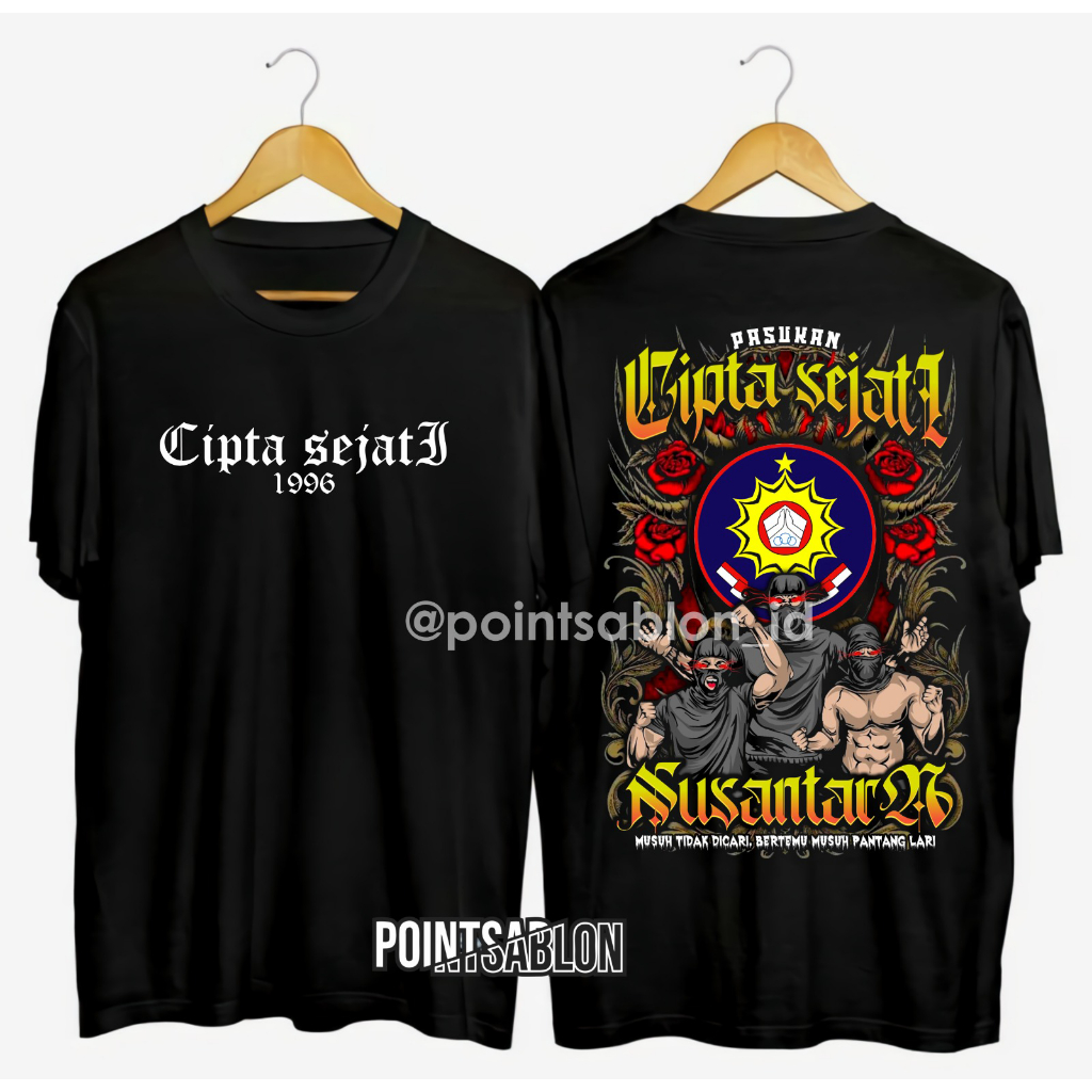 Jual Kaos pencak silat cipta sejati 1996 | Shopee Indonesia