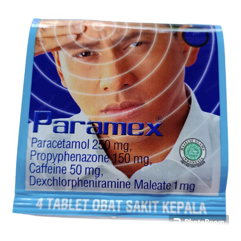 Jual PARAMEX STRIP 4 TABLET | Shopee Indonesia