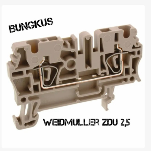 Jual Weidmuller - ZDU 2.5 IEC 60947-7-1 Terminal Block 25mm/800V Murah ...