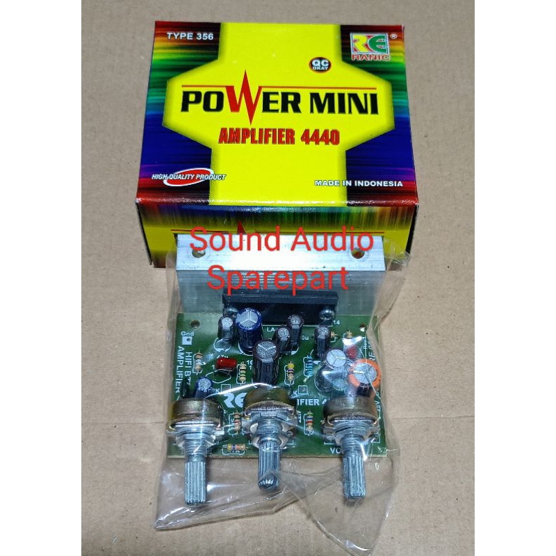 Jual Kit Power Amplifier Mini LA4440 Mono | Shopee Indonesia