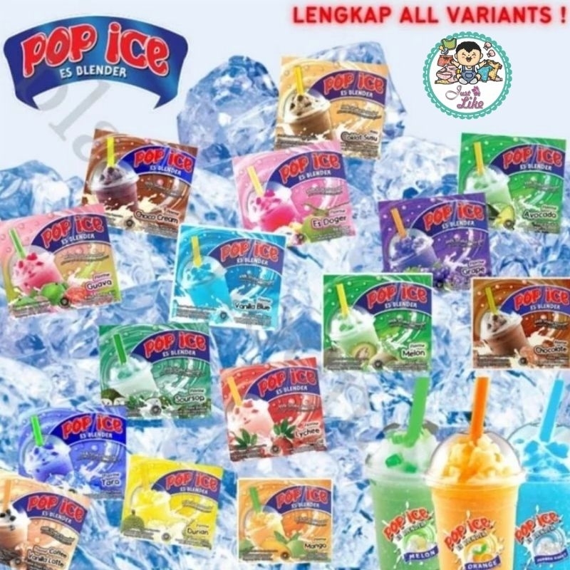 Jual POP ICE Es Blender Renteng & Eceran Minuman Serbuk BPOM | Shopee Indonesia