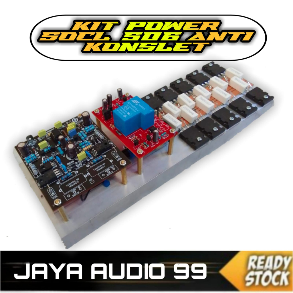 Jual KIT POWER AMPLIFIER SOCL 506 PLUS PROTEKTOR MONO PLUS TR FINAL ...