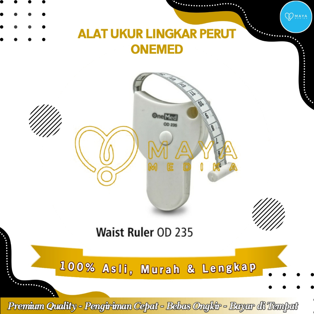 Jual Alat Ukur Lingkar Perut OD 235 One Med | Shopee Indonesia