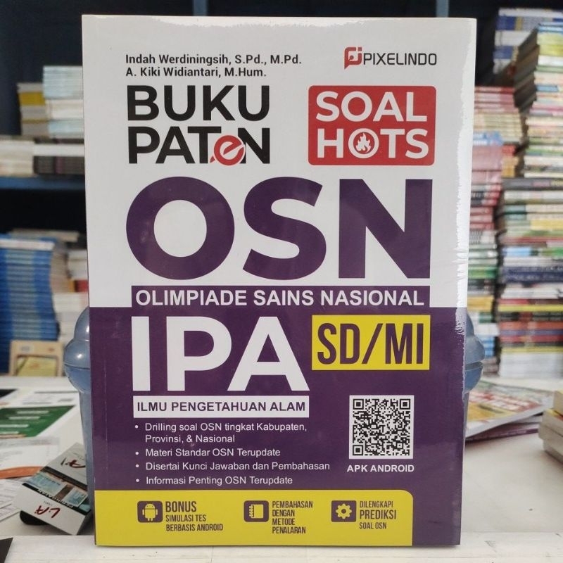 Jual Buku Paten Soal Hots OSN Olimpiade Sains Nasional IPA SD/MI - Indah werdiningsih | Shopee ...