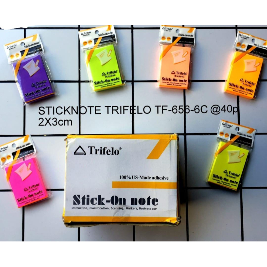 Jual Stick Note Trifelo Kecil TF-656-6C | Shopee Indonesia