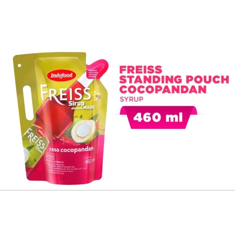 Jual Freiss Syrup Indofood cocopandan 460 ml | Shopee Indonesia