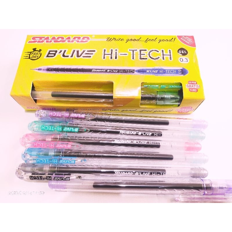 Jual Pulpen Hi-Tech Standard B'live | Shopee Indonesia