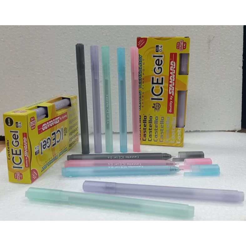 Jual Standard Castello Ice Gel Black Satuan | Shopee Indonesia
