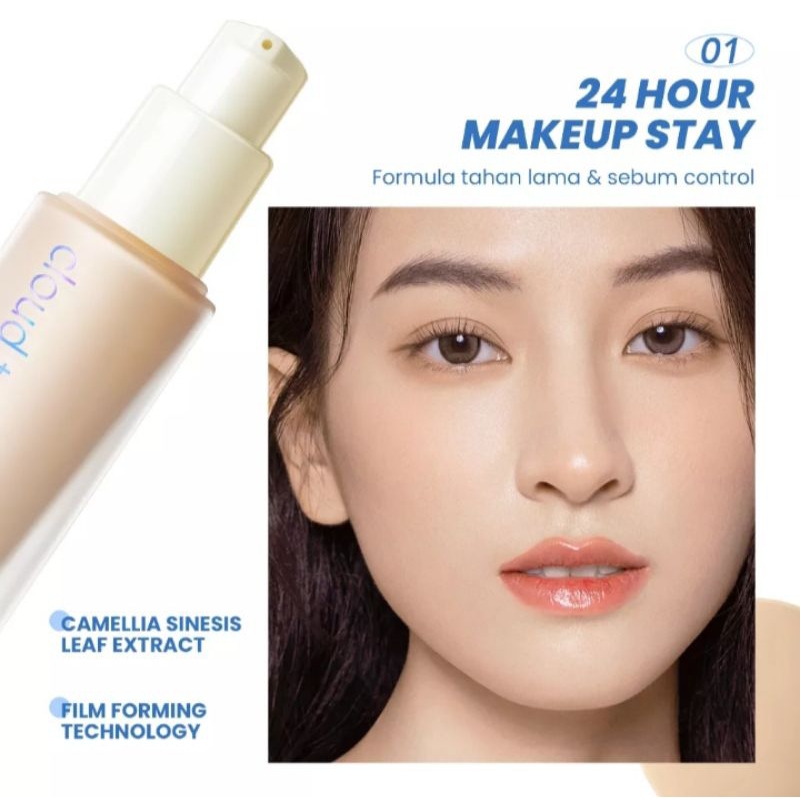 Jual [NEW] YOU Cloud Touch Blurring Skin Tint | Liquid Foundation ...