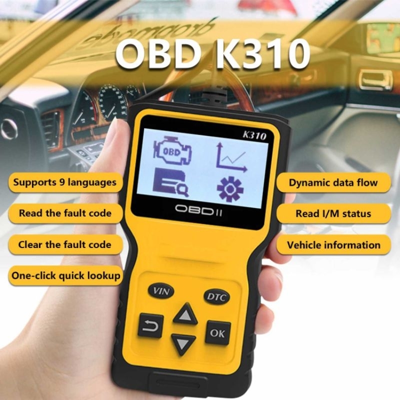 Jual Scanner Mobil OBD2 Universal Scaner Alat Diagnostik Kerusakan ...