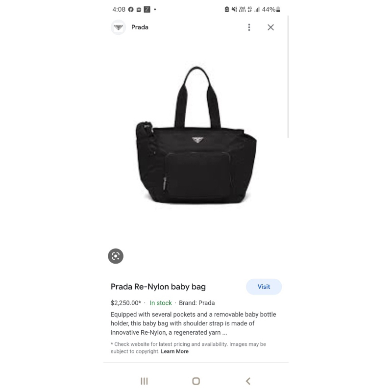 Jual Prada Re nylon baby bag ( masih bisa dinego ) | Shopee Indonesia