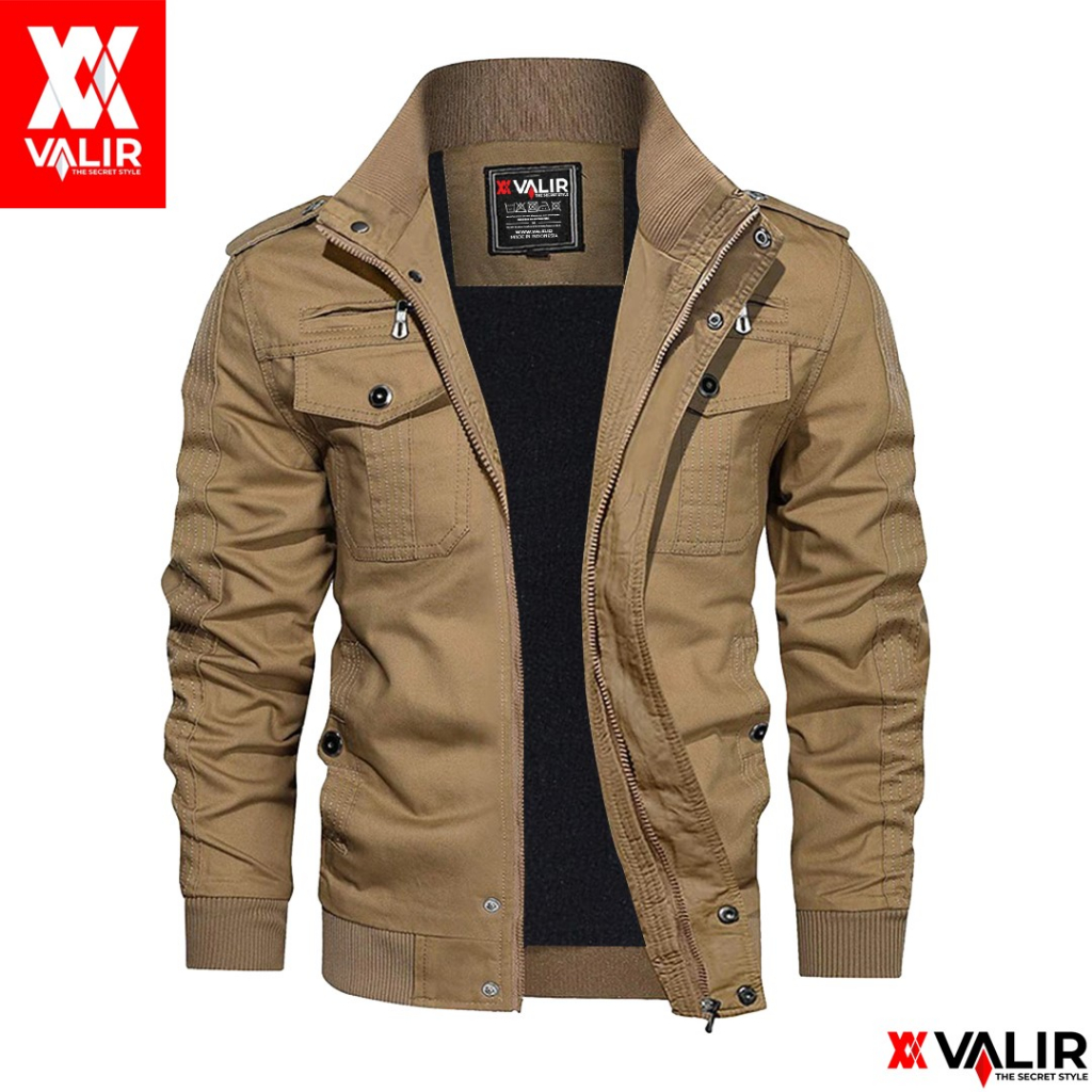 Jual Valir Edmund - Jaket Pria Bomber Model Militer terbaru Tran 2021 ...