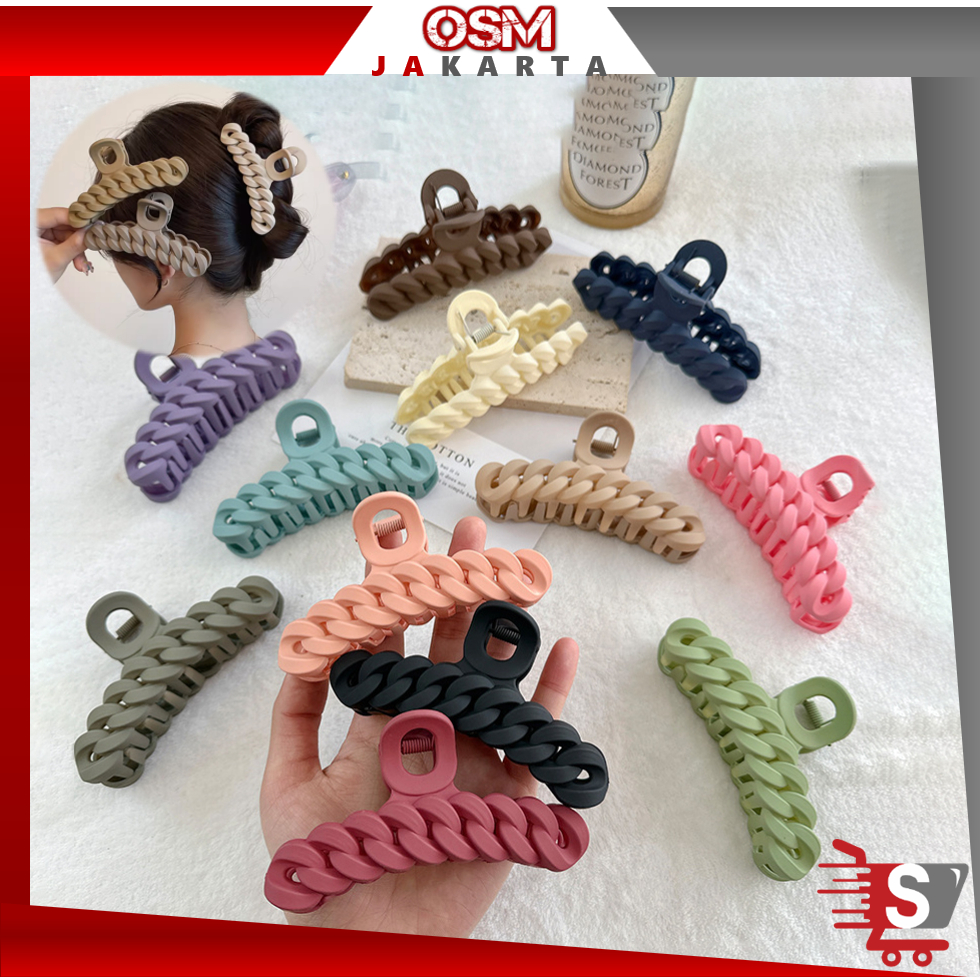 Jual OSM JKT F5996 Jepit Rambut Korea / Dewasa Jedai Model Kepang ...