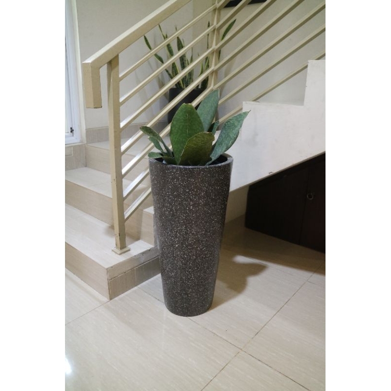Jual Pot Terakota Minimalis Modern Model V D32T65 | Shopee Indonesia