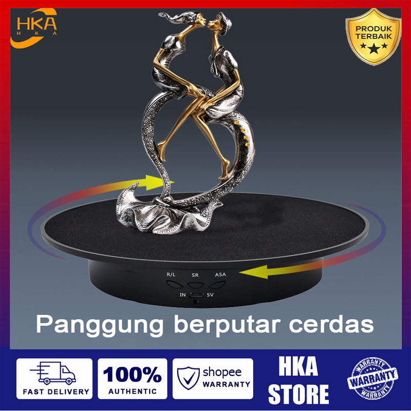 Jual Meja Putar Tampilan Cermin Putih Meja Putar Berputar 360 Derajat ...