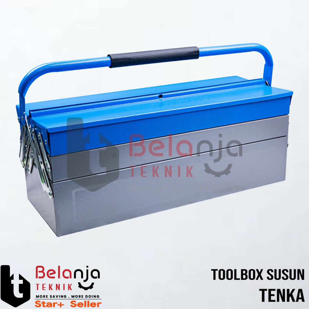 Jual Tenka Toolbox Besi 3 Susun Tool Box Tempat Perkakas Metal 3 Tingkat | Shopee Indonesia