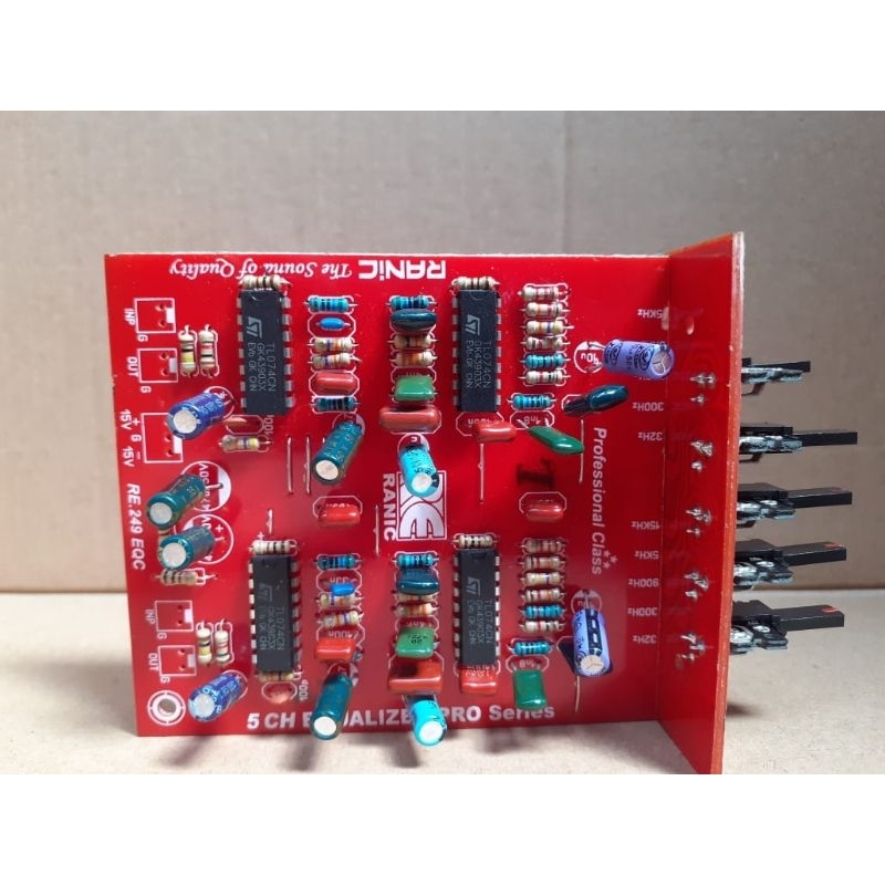 Jual Kit Equalizer 5 Channel Stereo 4x TL084 | Shopee Indonesia